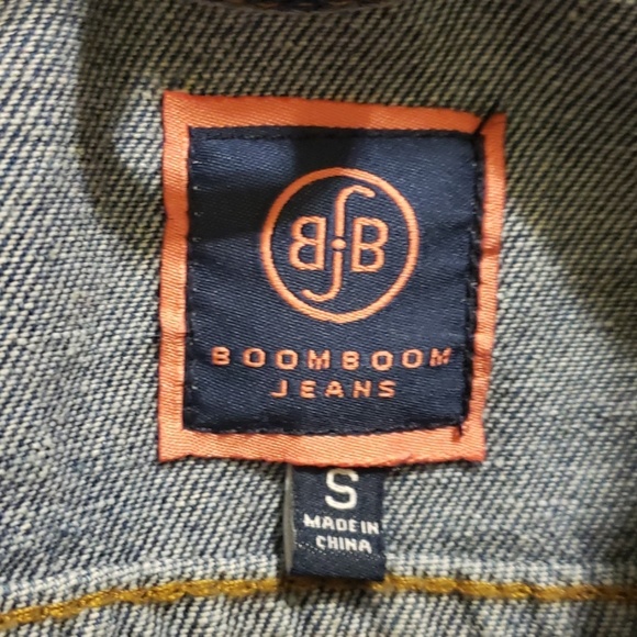 Boom Boom Jeans | Jackets & Coats | Boomboom Jeans Distressed Cropped ...